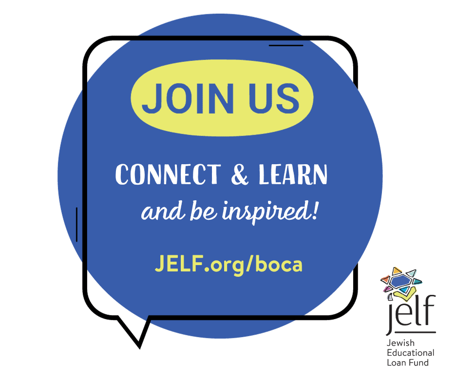 JELF Event in Boca on Tuesday, November 14, 2023